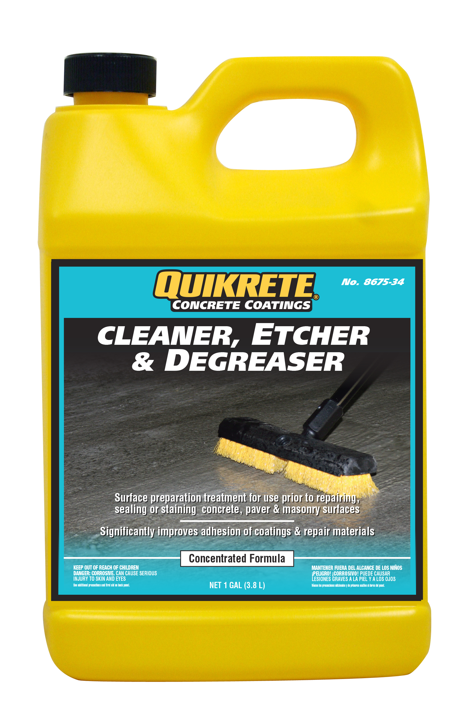 QUIKRETE® - Cleaner, Etcher & Degreaser