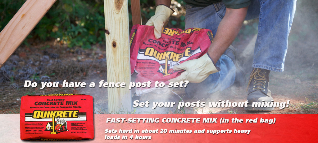 QUIKRETE® - Cement and Concrete Products